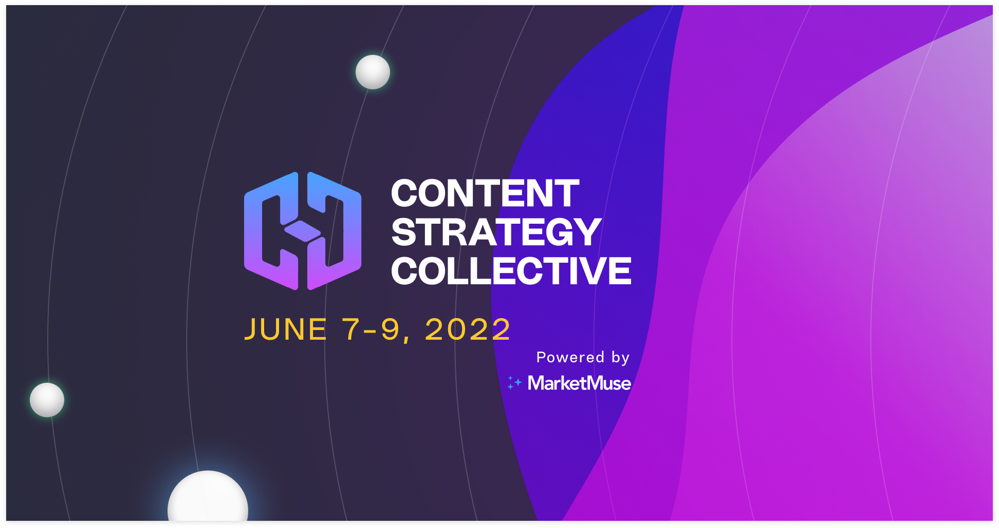Schedule - Content Strategy Collective Live